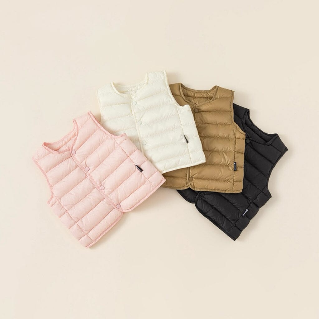 CloudLite Kids Down Vest – Alex + Nova