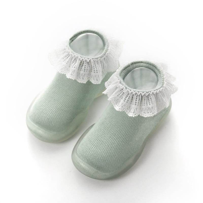 Amelia Frill First Walker Booties – Alex + Nova