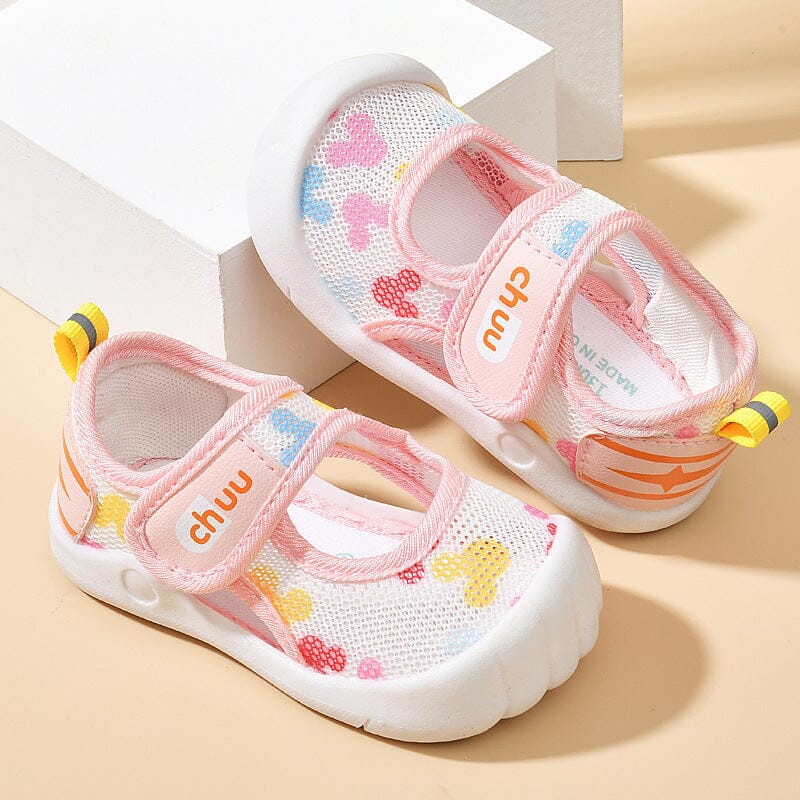 CHUU Cartoon Mesh First Walker Shoes – Alex + Nova