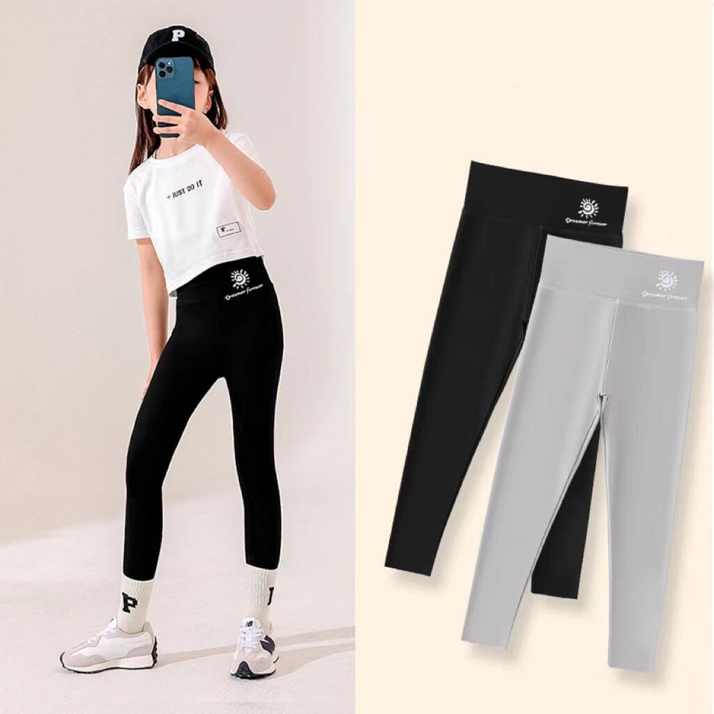 Shine Kids High Rise Yoga Leggings – Alex + Nova