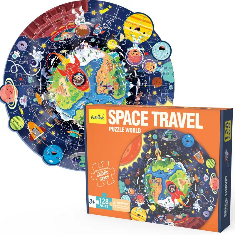 Special-Shaped 128 Piece Jigsaw Puzzle Toy – Alex + Nova